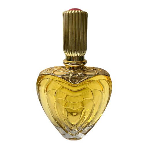 Large Art Glass Heart Perfume Bottle