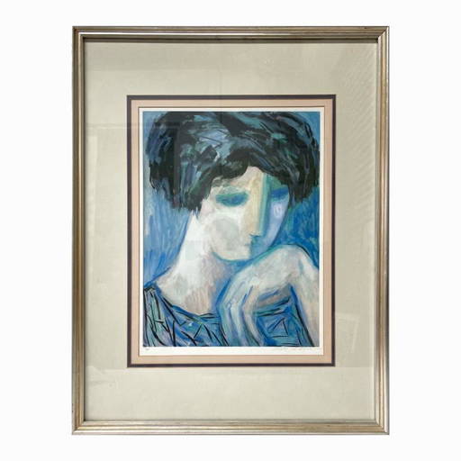 Barbara Wood Lithograph Portraid of Woman Signed - Oct 30, 2021 ...
