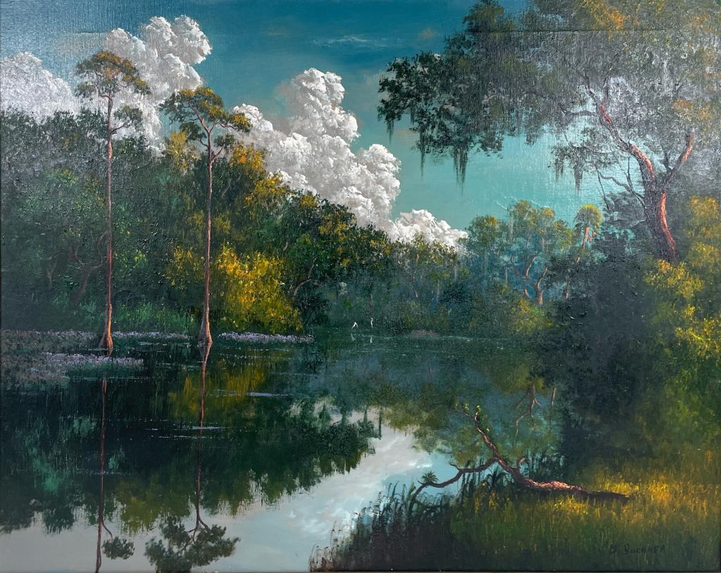 George Buckner (1942 2002) Highwayman Original Oil Painting On Canvas ...