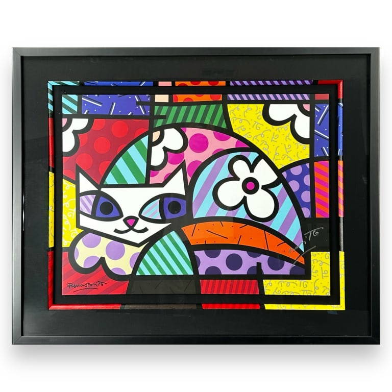 Romero Britto (brazilian / United States / Florida, Born 1963) Cubist ...