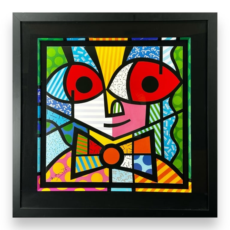 Romero Britto (brazilian / United States / Florida, Born 1963) Cubist ...