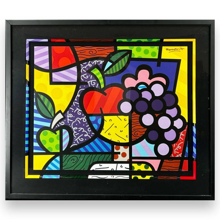 Romero Britto (brazilian / United States / Florida, Born 1963) Cubist ...