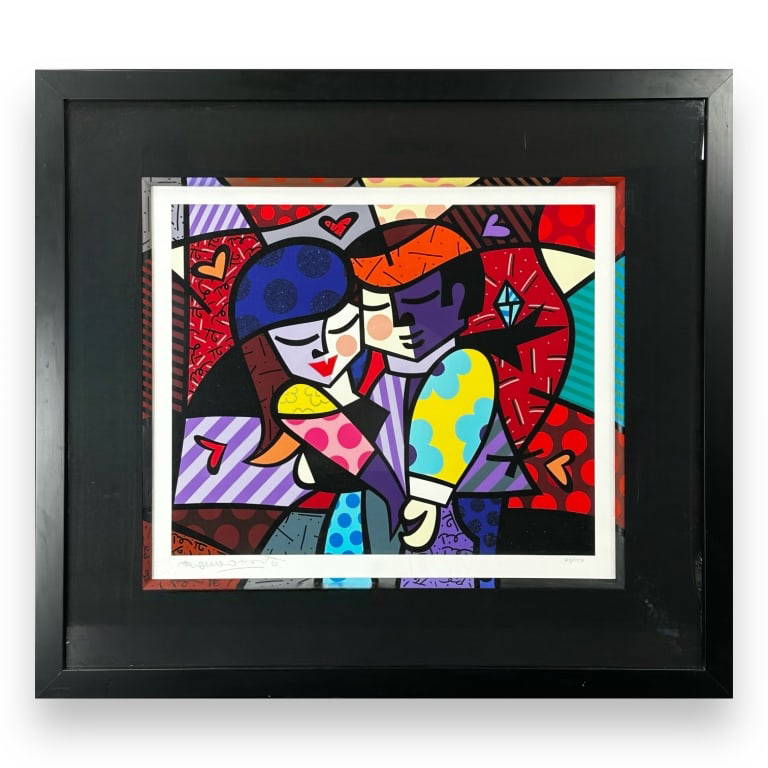 Romero Britto (brazilian / United States / Florida, Born 1963) Cubist ...