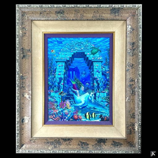 Wil Cormier (usa Born 1954) "race To Bimini" Gicle