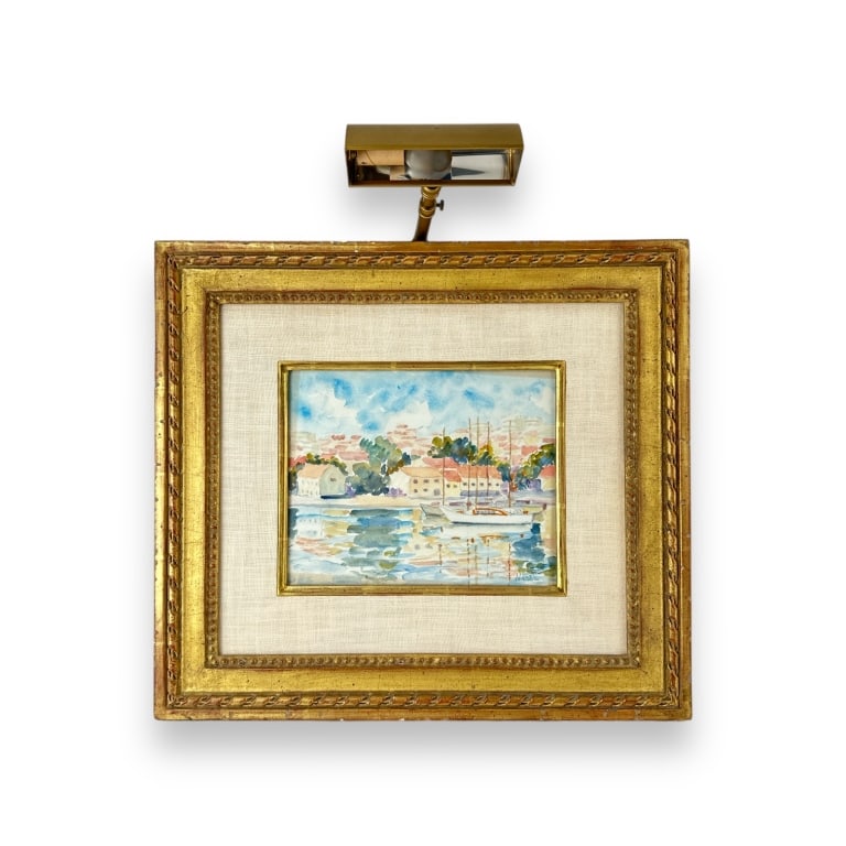 Marie Nessi (french 1900-1992) Wally Findlay W/c Auction