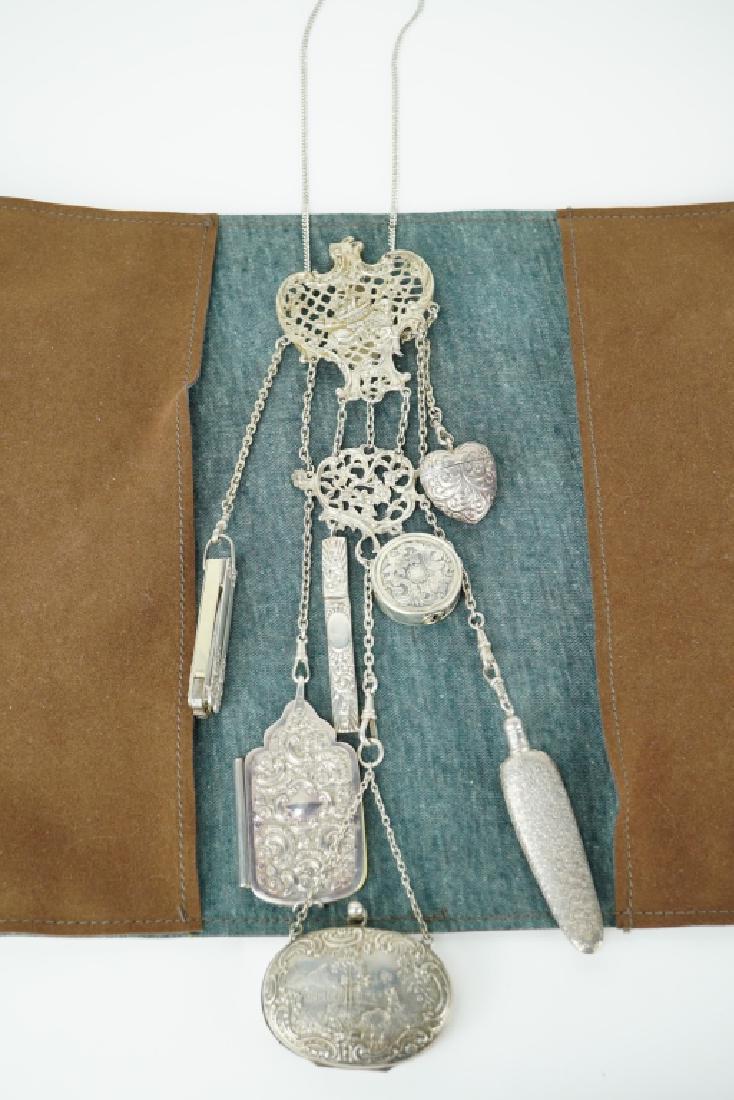 ANTIQUE VICTORIAN CHATELAINE