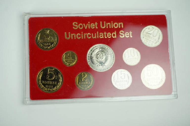 1988 SOVIET UNION PROOF SET COINS - Feb 24, 2018 | Ascendant Auction ...