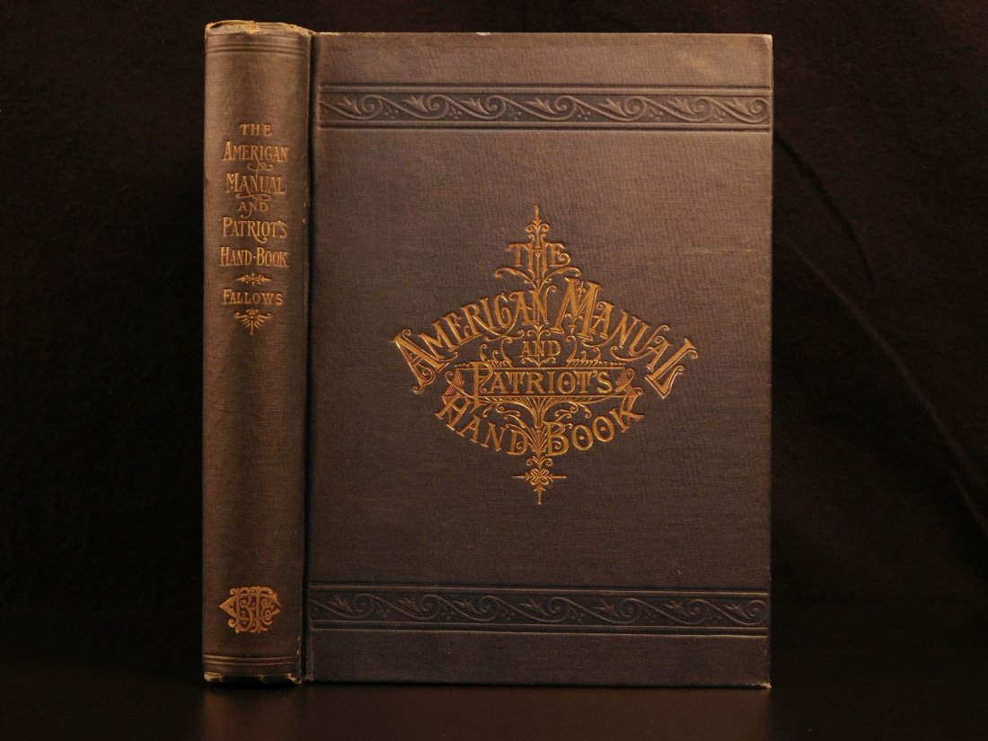 1889 American Patriot’s Handbook Civil War History Us
