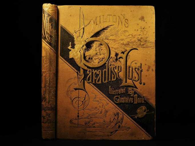 1892 John Milton Paradise Lost Gustave Doré Illustrated