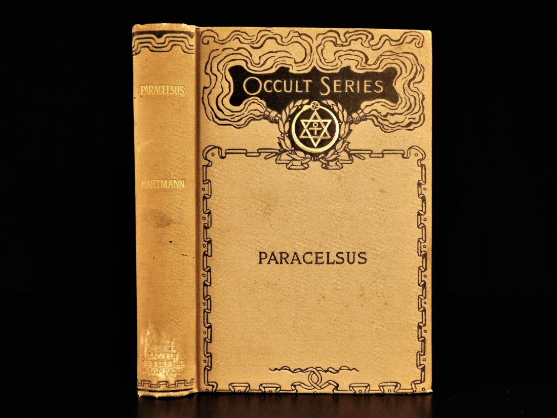 1891 Paracelsus Alchemy MAGIC Occult Hartmann Philosoph