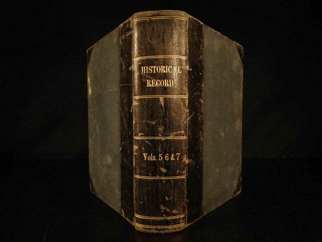 1886 Mormon Historical Record Lds Church Encyclopedia