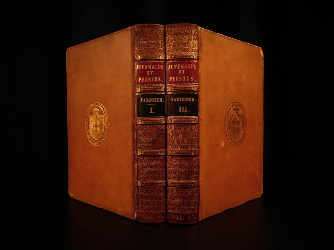 1820 Juvenal & Persius Satires Stoic Philosophy Roman