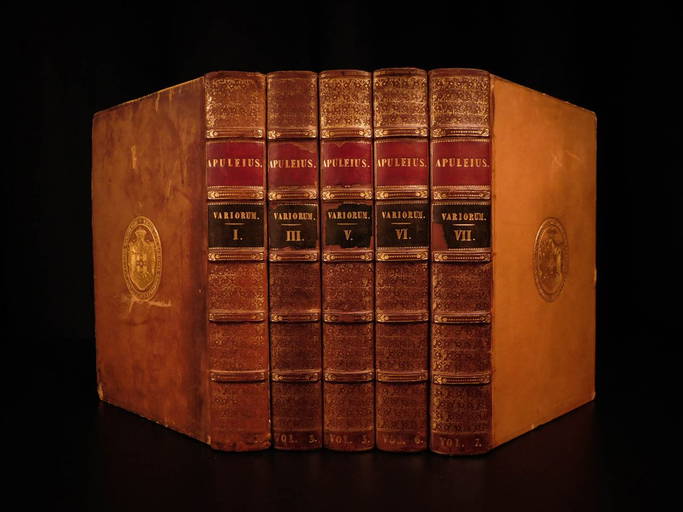 1825 Rare Apuleius Metamorphoses Roman Mythology