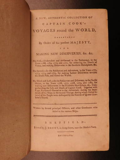 1786 Very Rare Voyages Of Captain James Cook Hawaii
