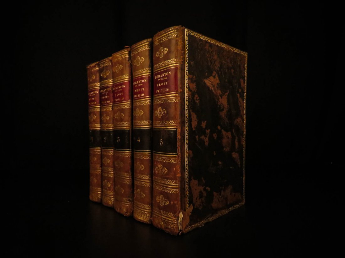 1825 Napoleon Law Duranton French Civil Code Napoleonic