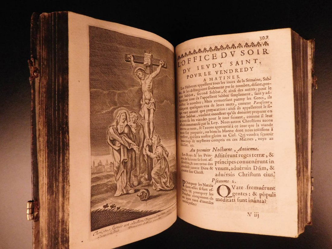 1658 Catholic Office Of Holy Week Breviary Prayers