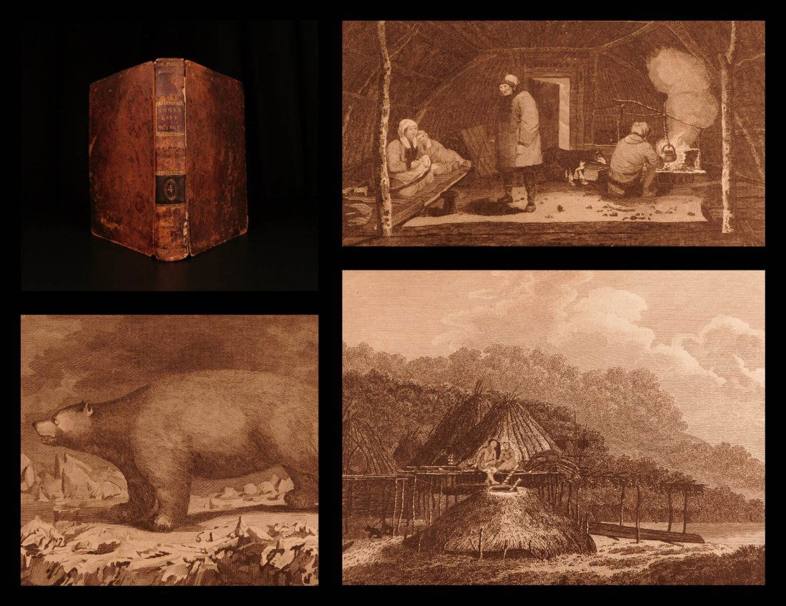 1784 1ed Captain James Cook Third Pacific Voyage