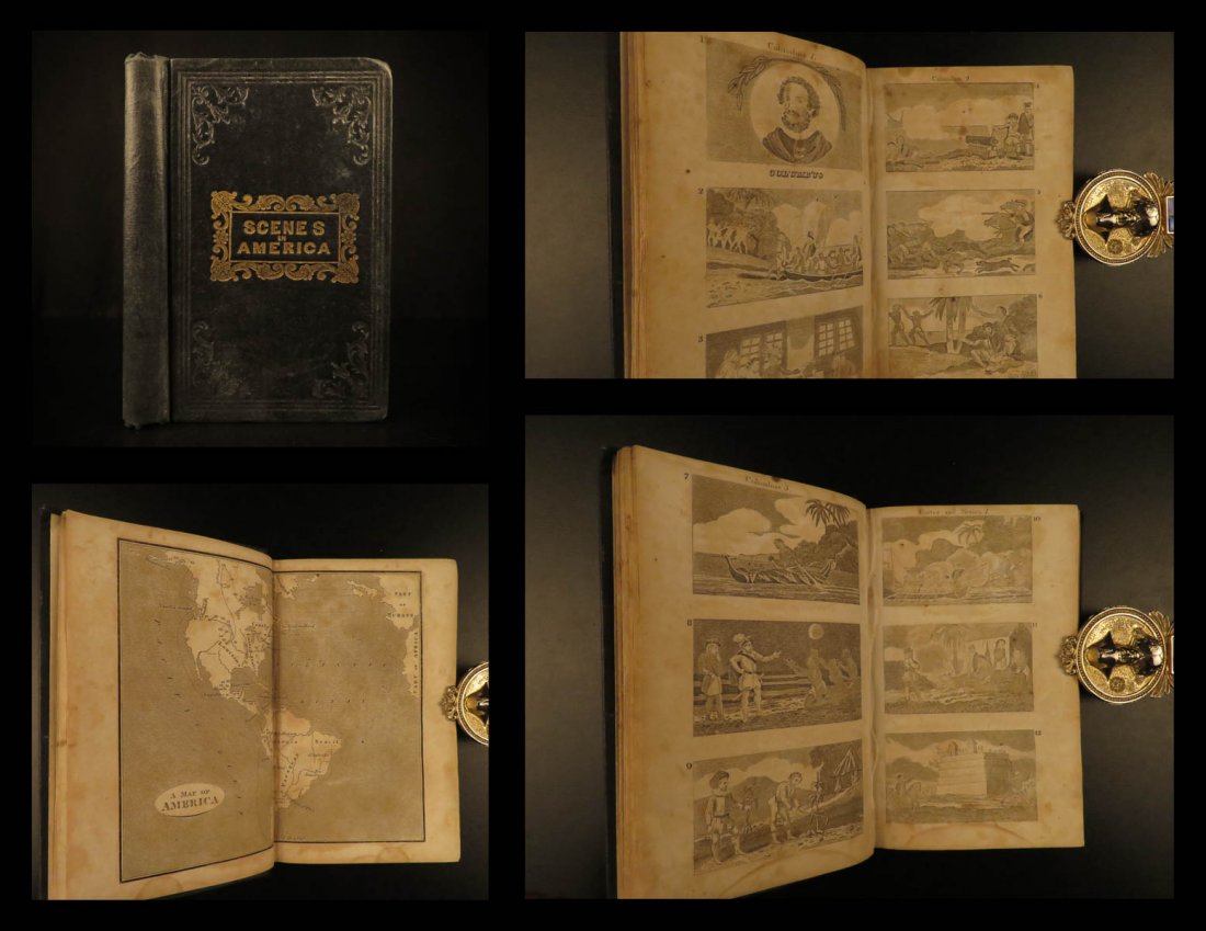 1848 America Scenes Native American Indians MAP Lewis - May 17, 2020 ...