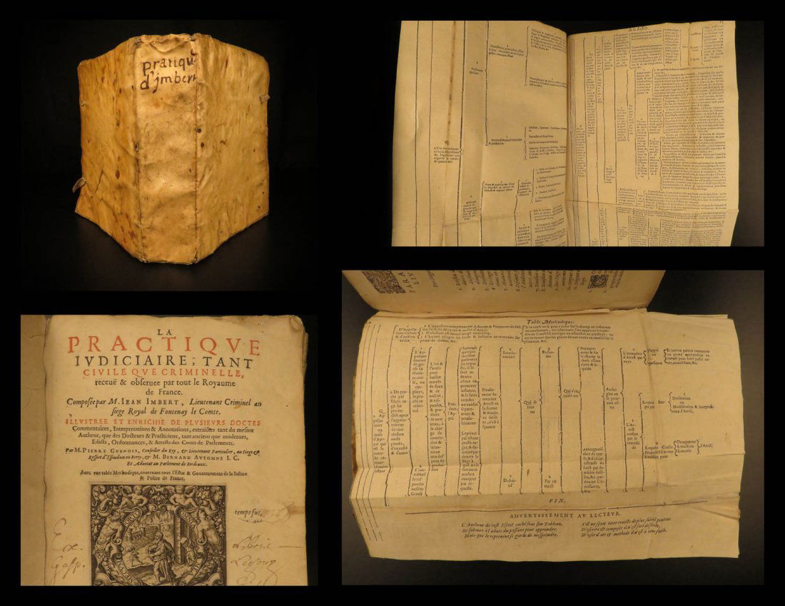 1616 RARE French Law Jean Imbert Paris France Crime - Jul 05, 2020 ...