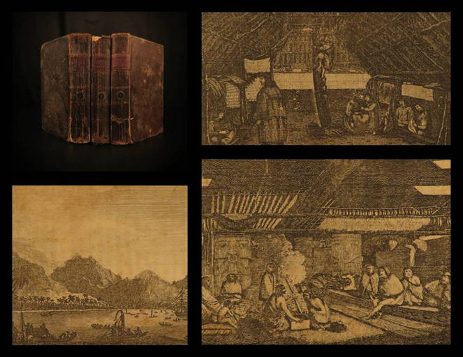 1793 Captain James Cook Third Pacific Voyage