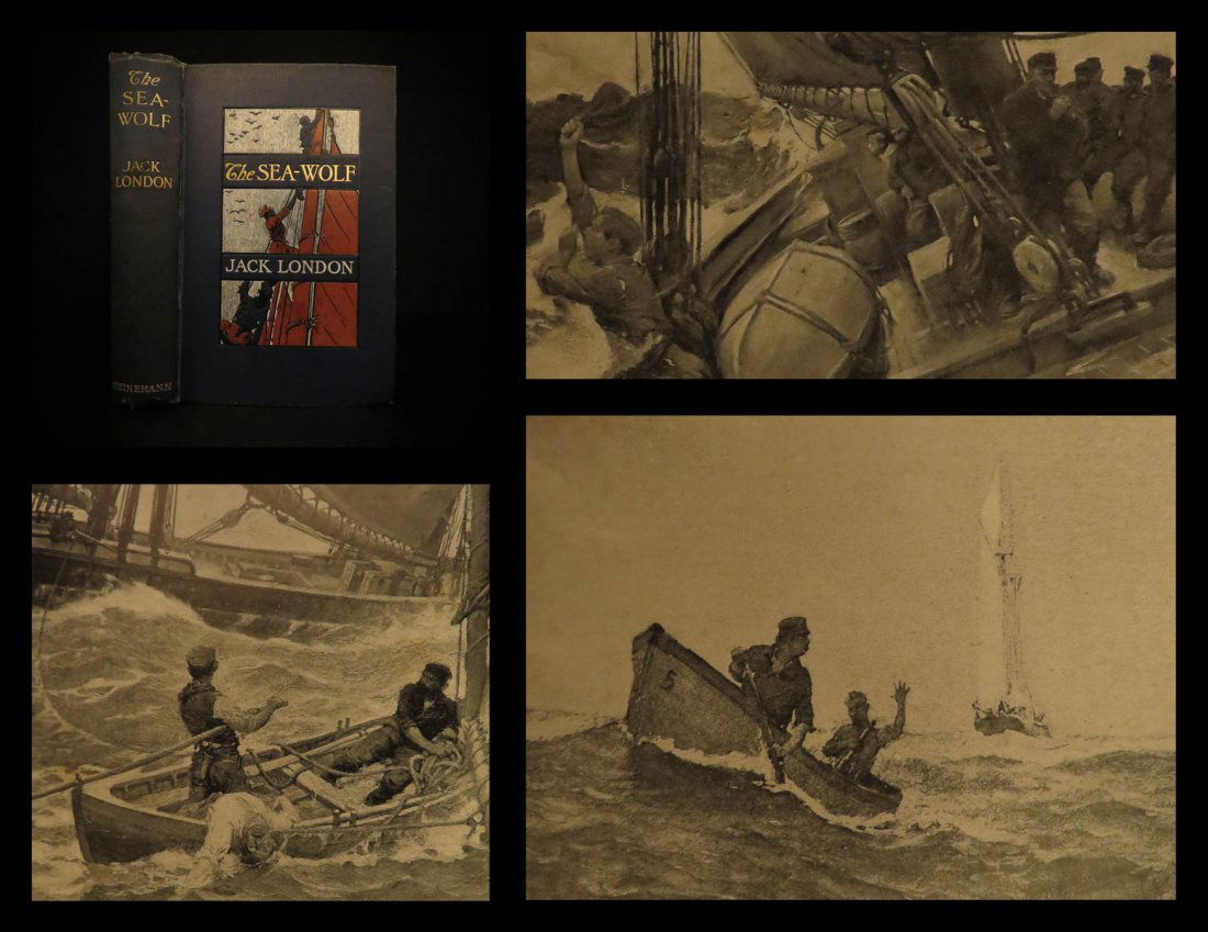 1904 1st Uk Ed The Sea Wolf By Jack London