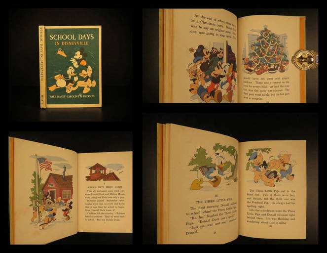 1939 1ed Disney Schools Day In Disneyville Mickey Mouse