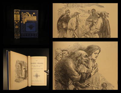 1880 John Bunyan Pilgrims Progress Puritan Illustrated