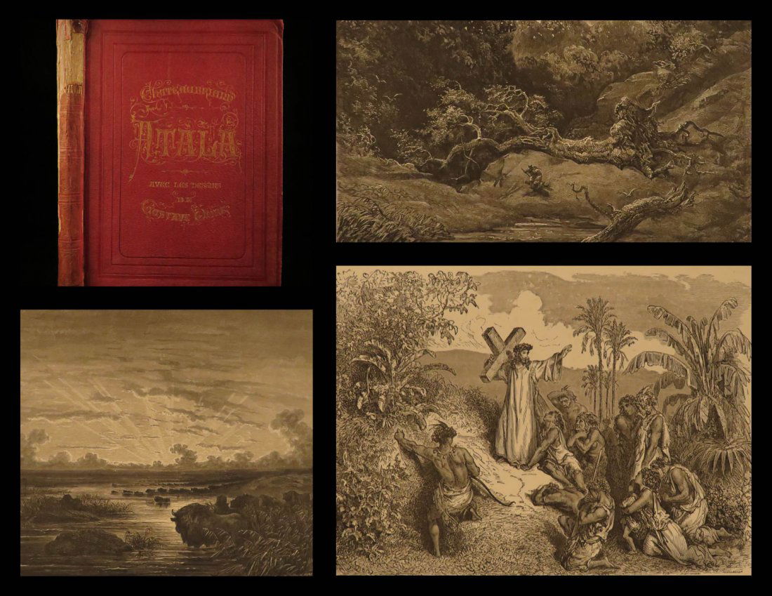 1863 Atala by Chateaubriand Gustave DORE Art | Barnebys