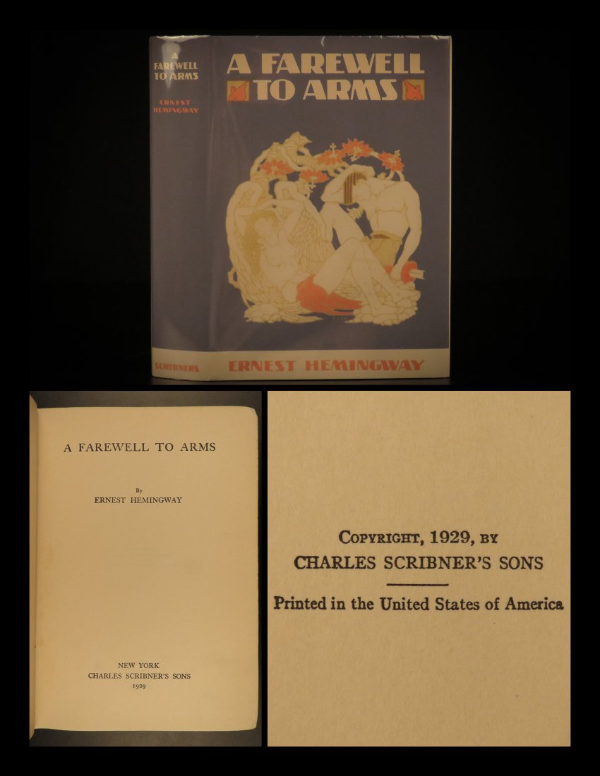 1929 Farewell to Arms Hemingway World War I Military (#0100) on Sep 19 ...