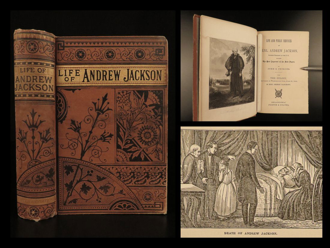 1880 Life of Andrew Jackson War of 1812 Native American | Barnebys
