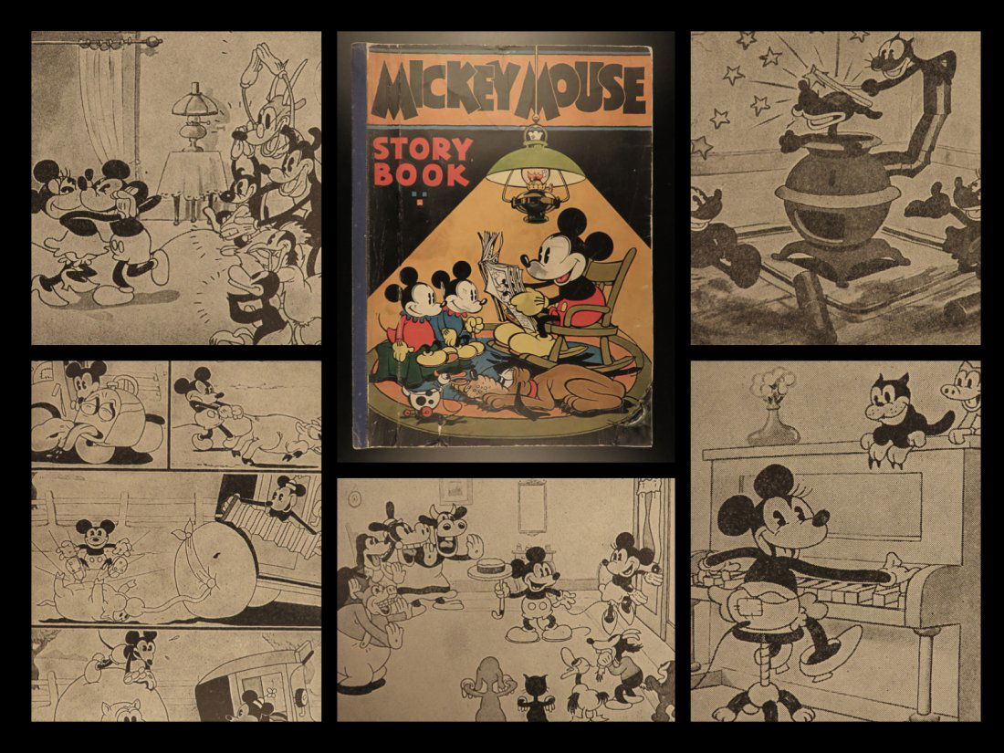 1931 1ed Mickey Mouse Storybook Walt DISNEY Minnie | Barnebys
