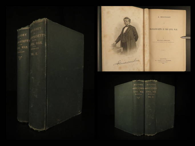 1868 Civil War 1ed History Of Massachusetts America Slaves Emancipation ...
