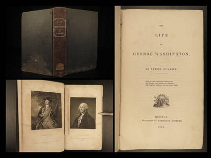 1846 Sparks Life Of George Washington