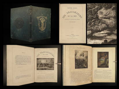 1880 Victor Hugo Works Hunchback Of Notre Dame Les Miserables ...
