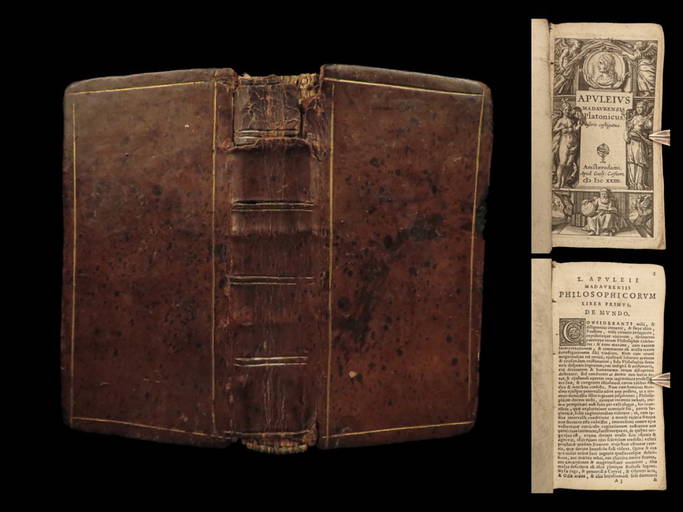1624 Apuleius Metamorphoses Magic Socrates & Plato Philosophy Florida ...