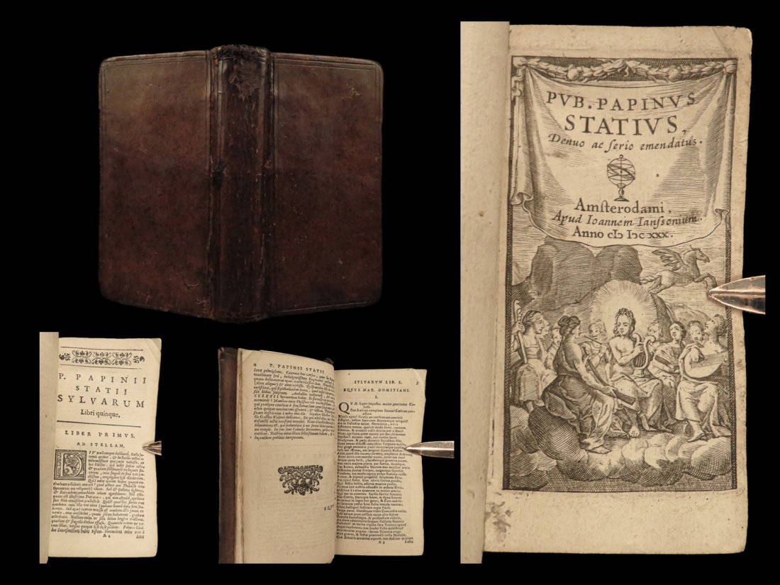 1630 Statius Rome Mythology Achilles Thebaid Silva Influenced Chaucer ...