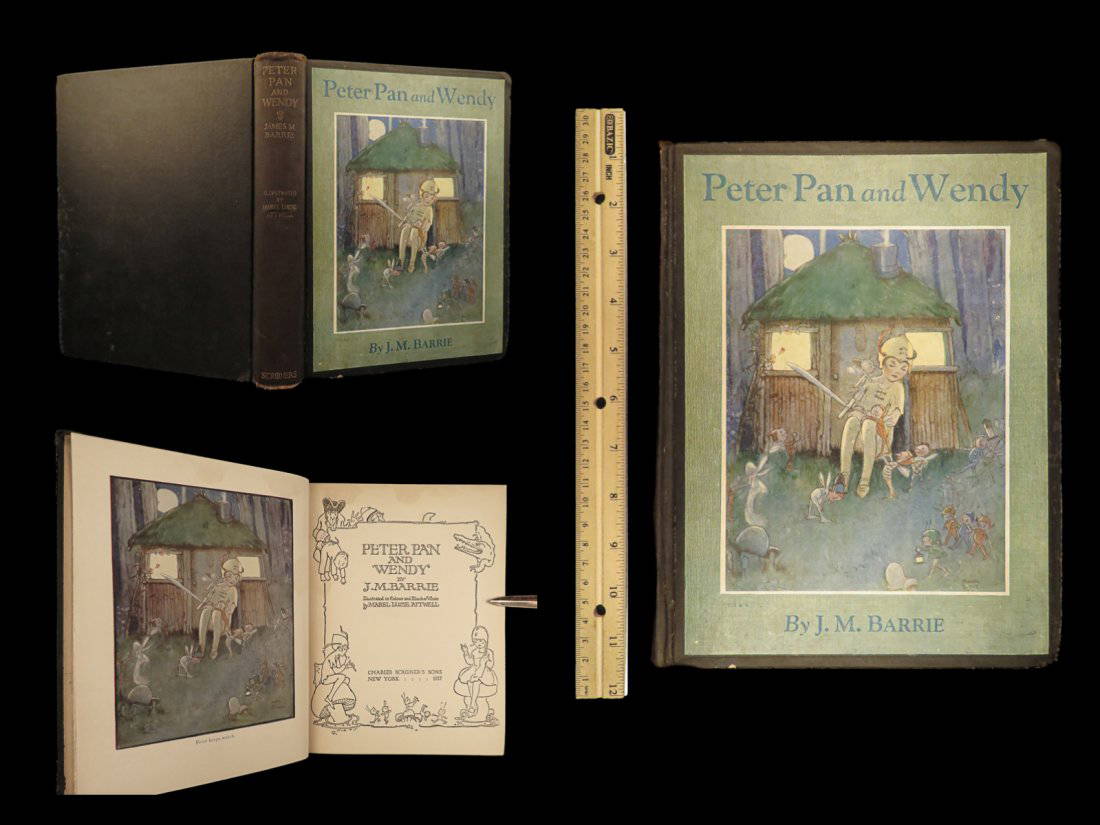 1927 Peter Pan And Wendy Jm Barrie Childrens Classic Mabel Atwell ...