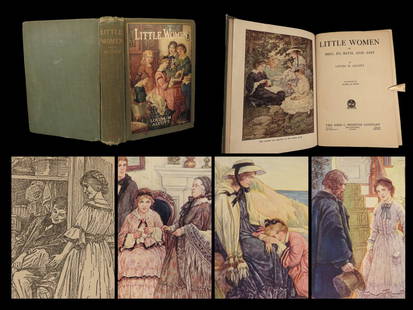 1896 Little Women Louisa May Alcott Clara M. Burd Illustrated March Sisters