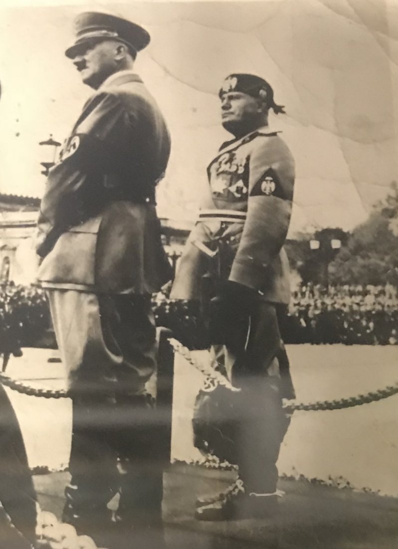 Original Adolf Hitler And Benito Mussolini Photograph - Apr 21, 2019 ...