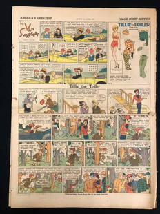 Vintage Sunday Funnies Comics