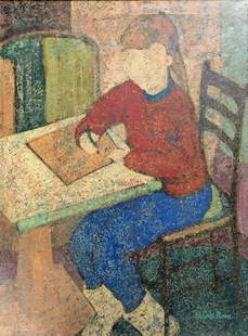 Harold Yeiter Oil On Canvas