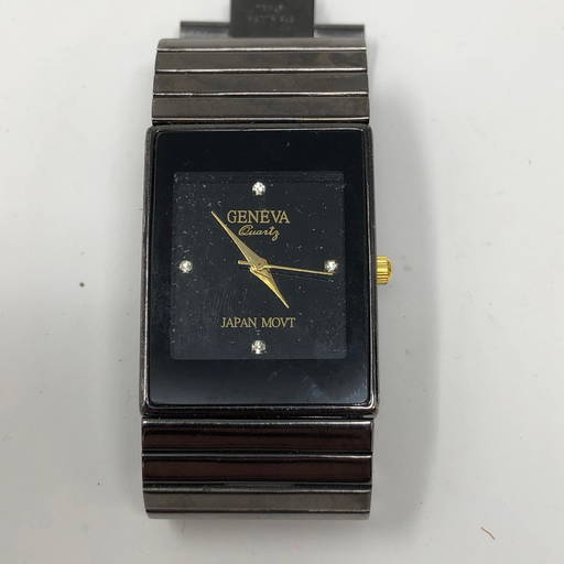 Geneva Quartz Watch Japan Movement Water Resistant
