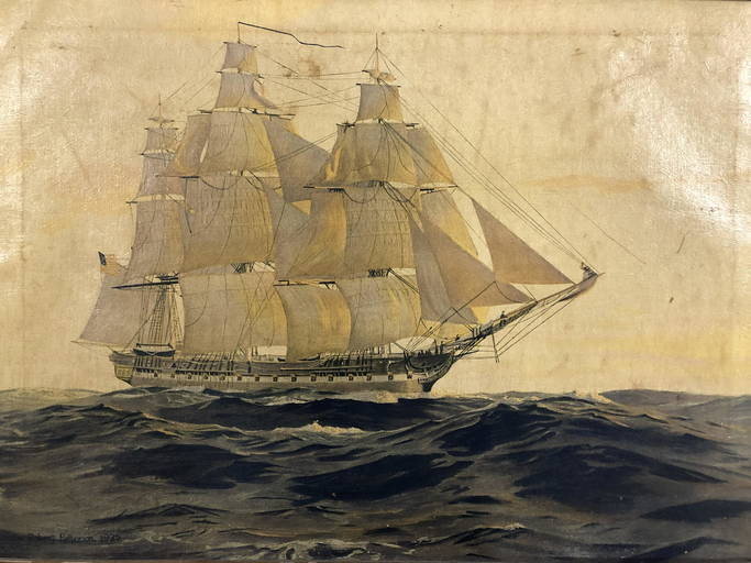 Signed Charles Robert Patterson 1925 Oil Painting