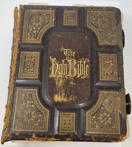 Antique 1873 Holy Bible