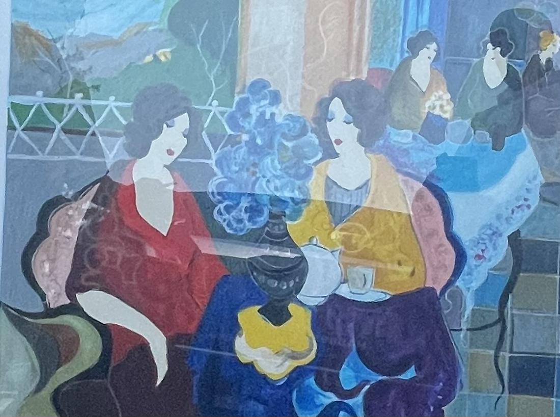 Oversize Signed Itzchak Tarkay Lithograph And Numbered