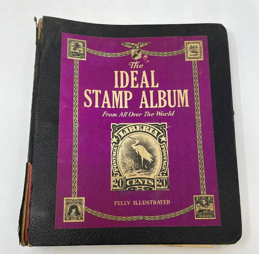Ideal Stamp Album From All Over The World. Fully Illustrated.