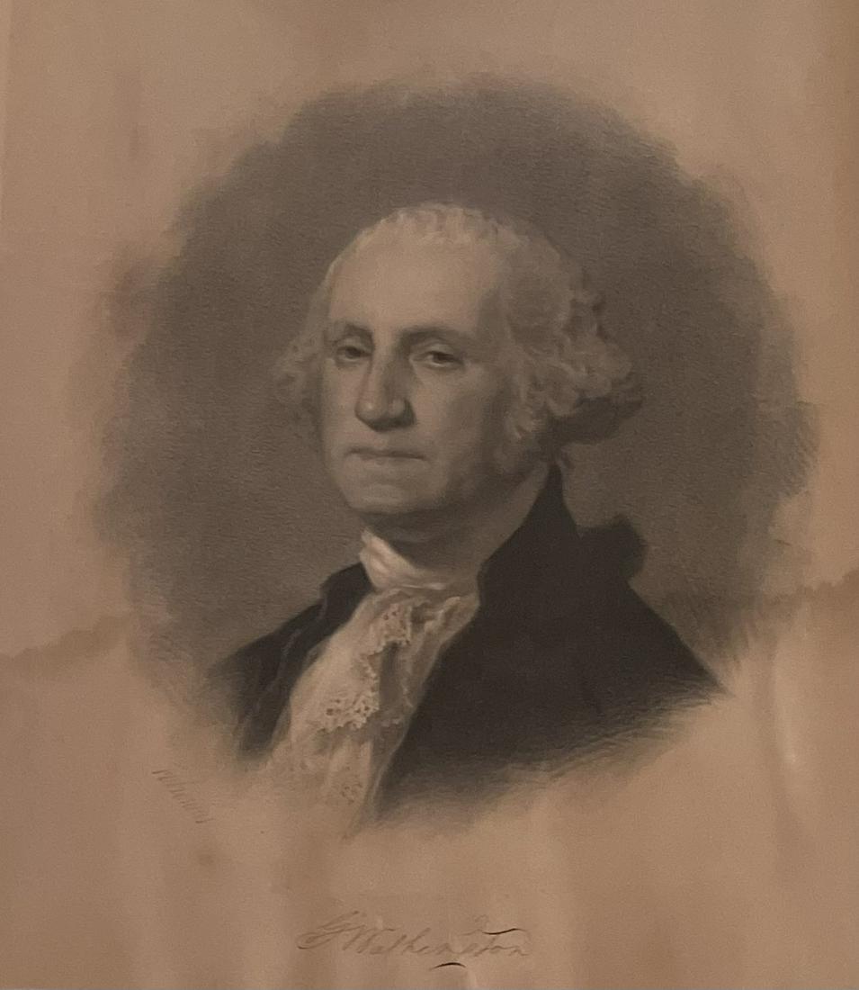 Currier And Ives /george Washington / Lithograph Auction