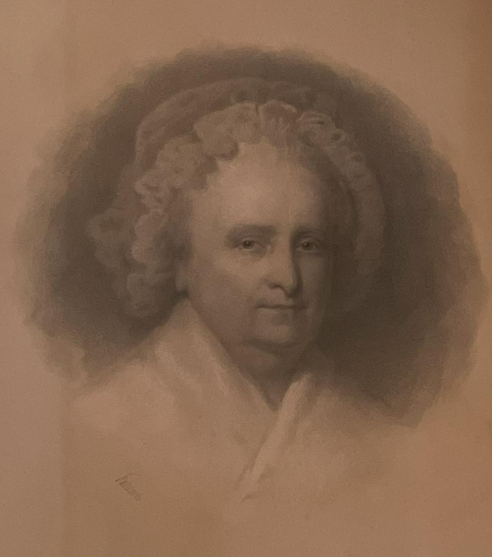 Currier And Ives / Martha Washington/ Lithograph Auction