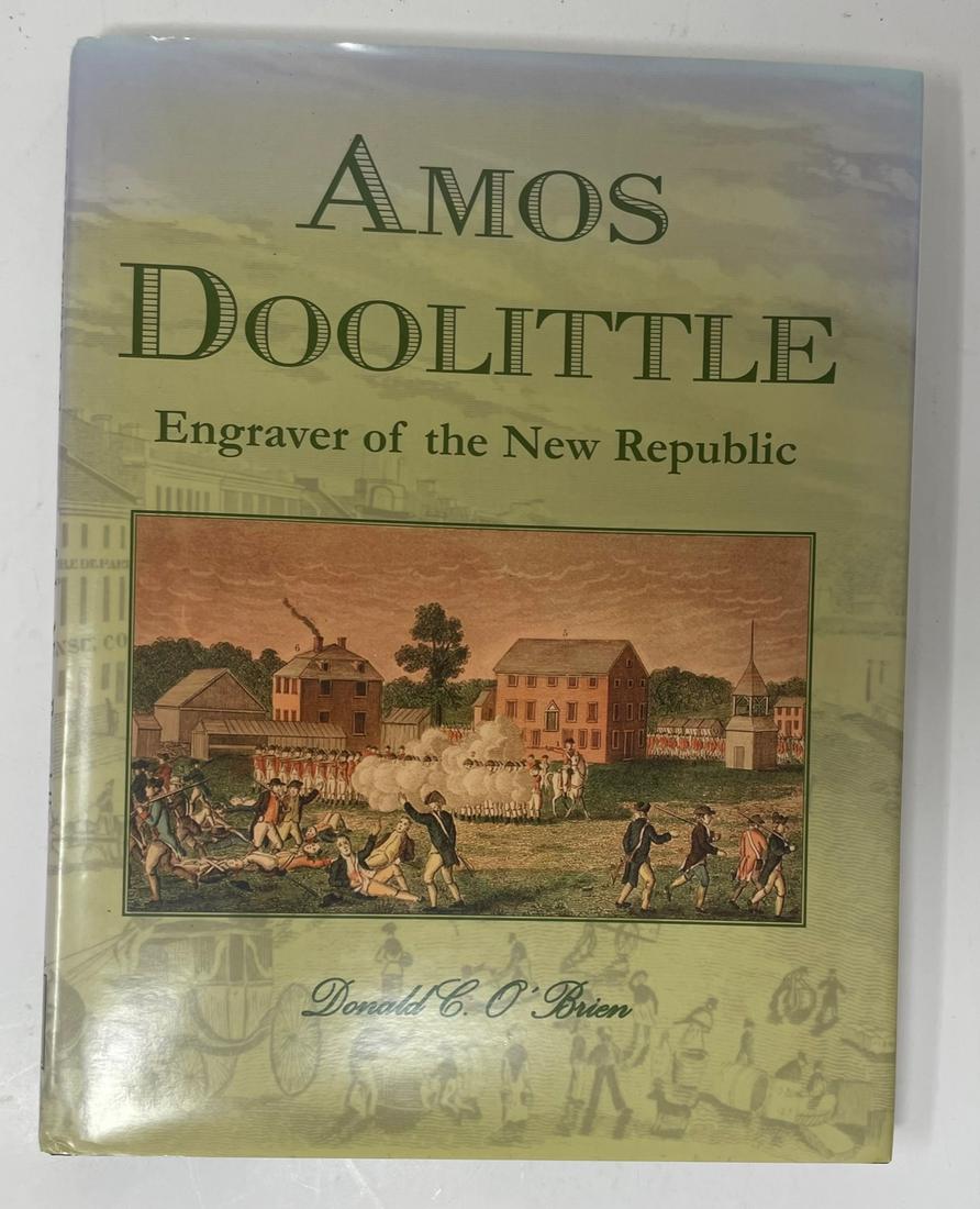 Donald C. O'brien, Amos Doolittle Engraver Of The New Republic Auction