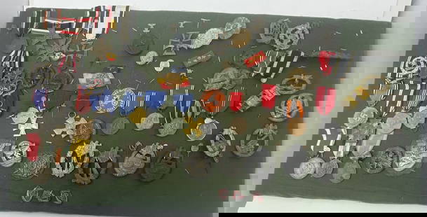 A Wide Selection Of Wwii German Medals, Pins And More Auction